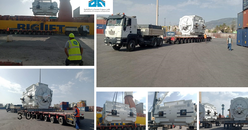 NAXCO Group - El Amana Algeria - Exceptional Convoy - Naxco Group